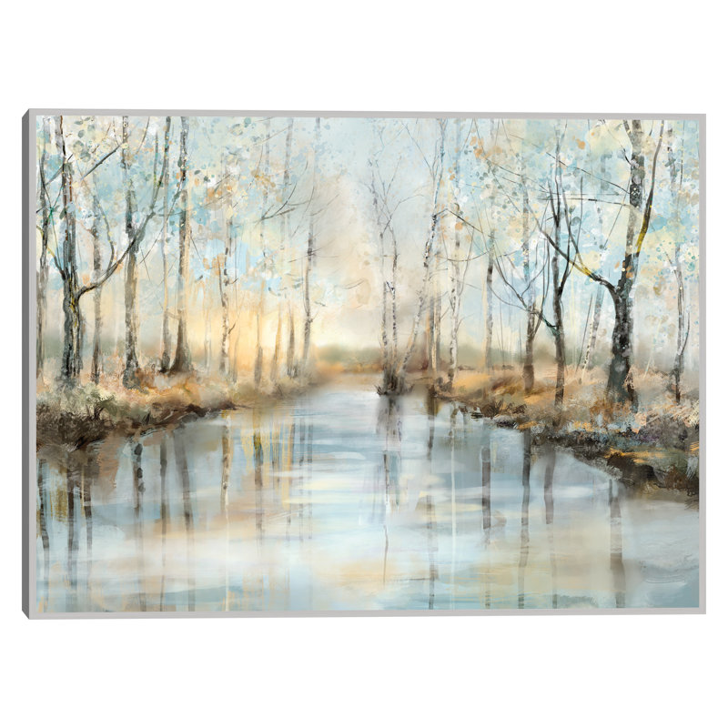 Red Barrel Studio® Calm Reflections II by Studio Arts Canvas Art Print | Wayfair